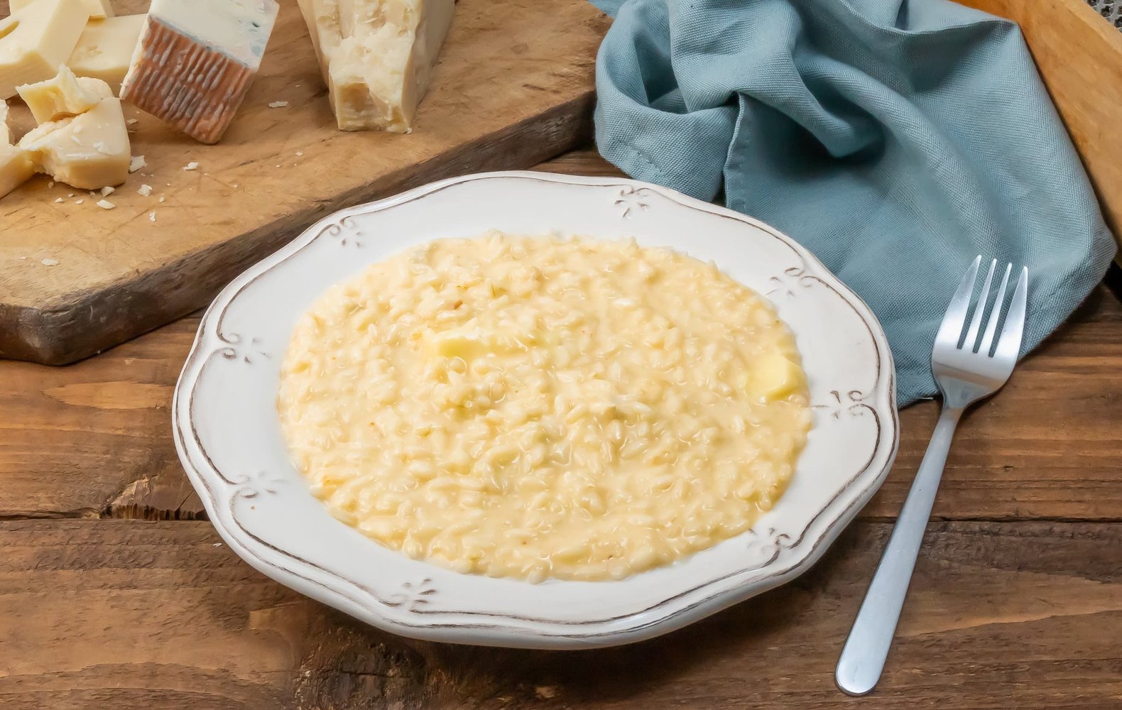 Recipe Four Cheese Risotto, The Authentic Italian Recipe - The Recipes Club